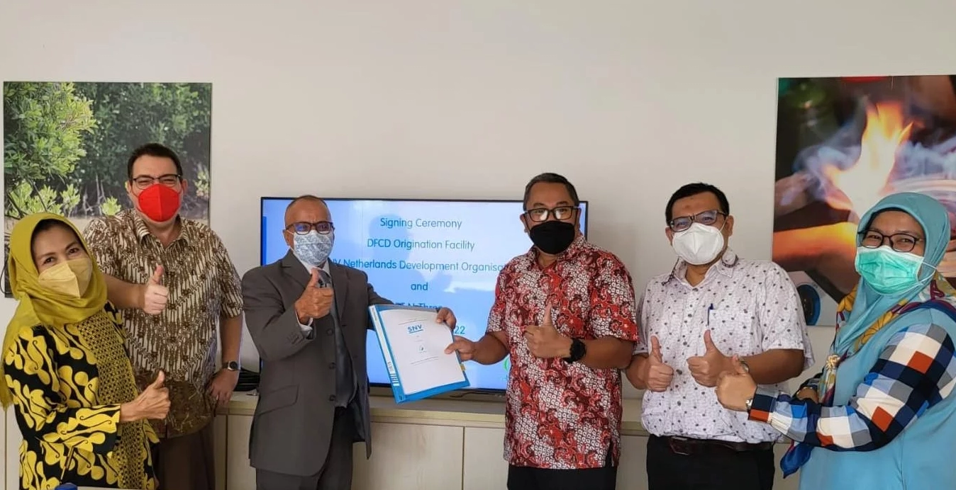 DFCD Supporting Improved Water Supply in Indonesia